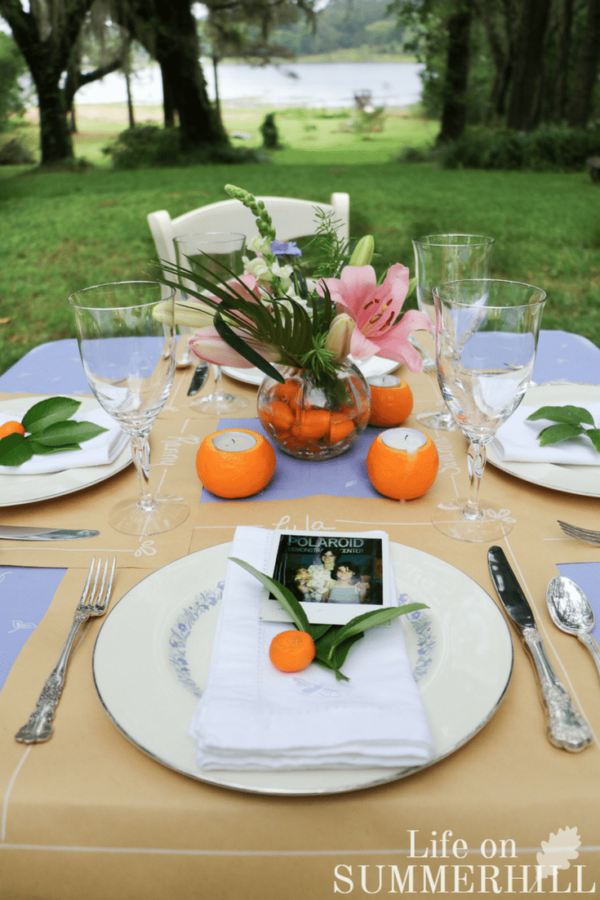 MOTHER'S DAY TABLE SET UP IDEA TO CELEBRATE MOM