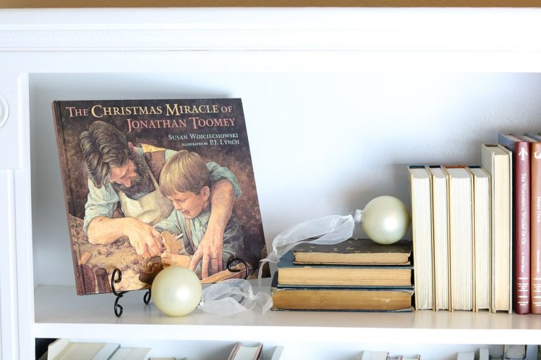 Decorating with Christmas Books