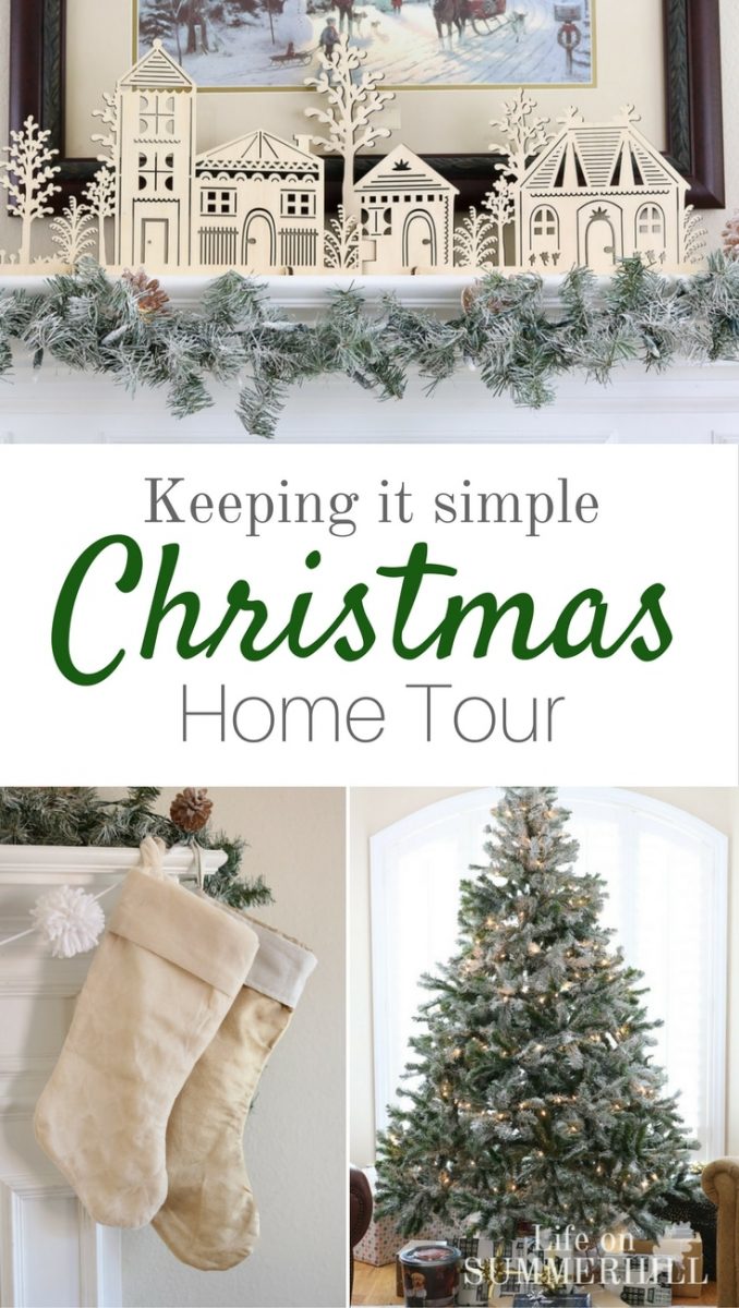 SIMPLE CHRISTMAS HOME TOUR IN A MINIMALIST STYLE