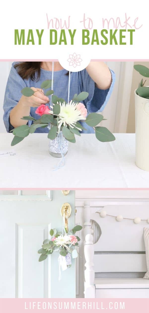 CREATE A BEAUTIFUL MAY DAY BASKET AND A LETTER FOR MOM