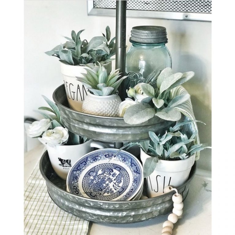 RAE DUNN TIERED TRAY - LIFE ON SUMMERHILL