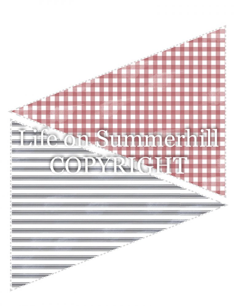 5 EASY STEPS TO MAKE THIS PAPER DIY PENNANT BANNER