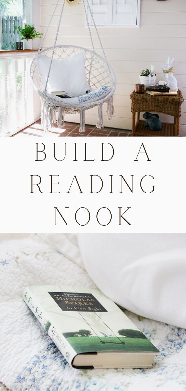 How to Build a Comfy and Cozy Reading Nook in your Home