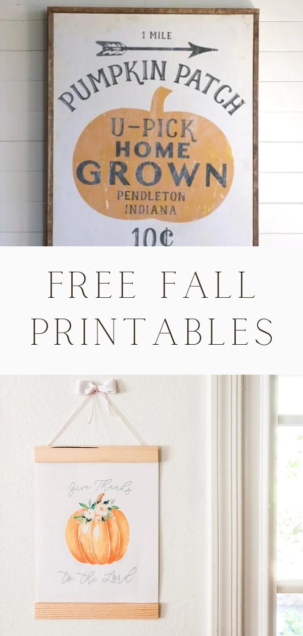 FREE FALL PRINTABLES THAT SAY HELLO TO FALL