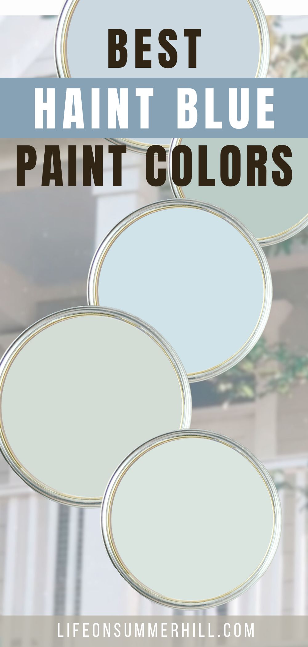 BEST HAINT BLUE PAINT COLORS FOR YOUR PORCH CEILING