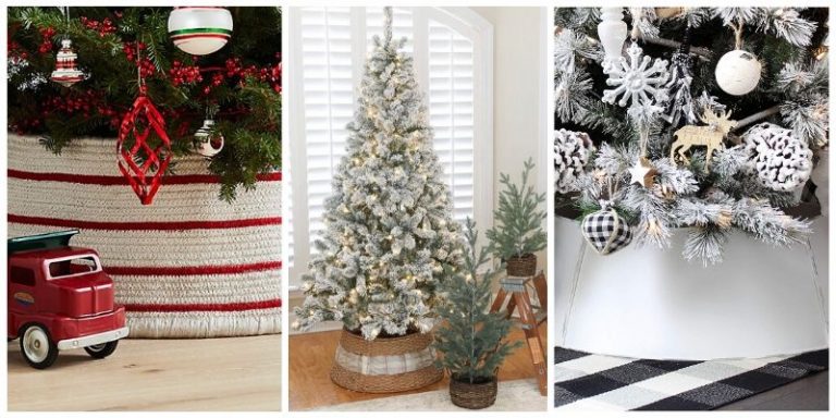 Best Christmas Tree Base Ideas to Dress Up Your Tree