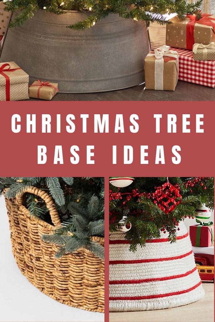 BEST CHRISTMAS TREE BASE IDEAS TO DRESS UP YOUR TREE