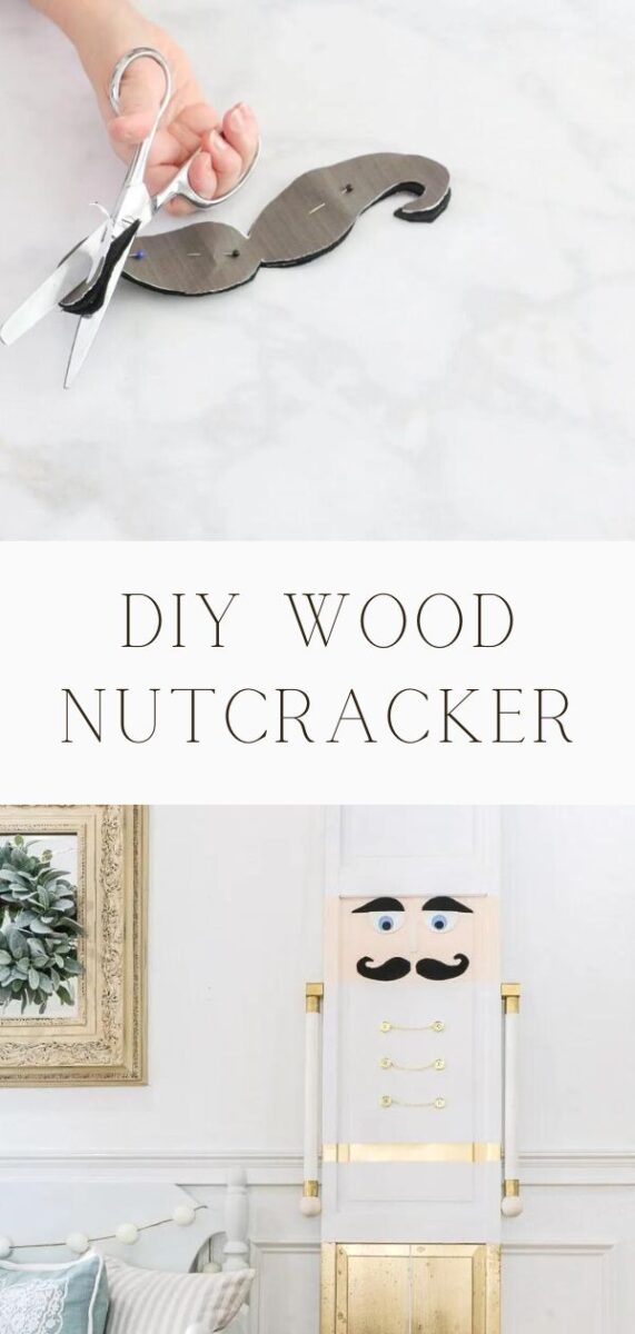 EASY UPCYCLED DIY LIFE SIZE NUTCRACKER