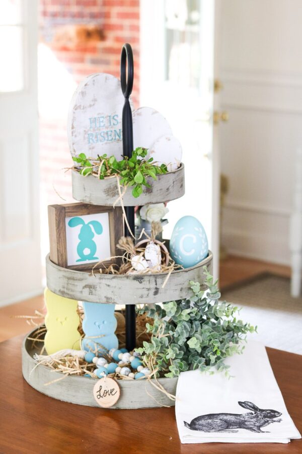 EASY EASTER PLACE SETTING IDEAS AND CENTERPIECES