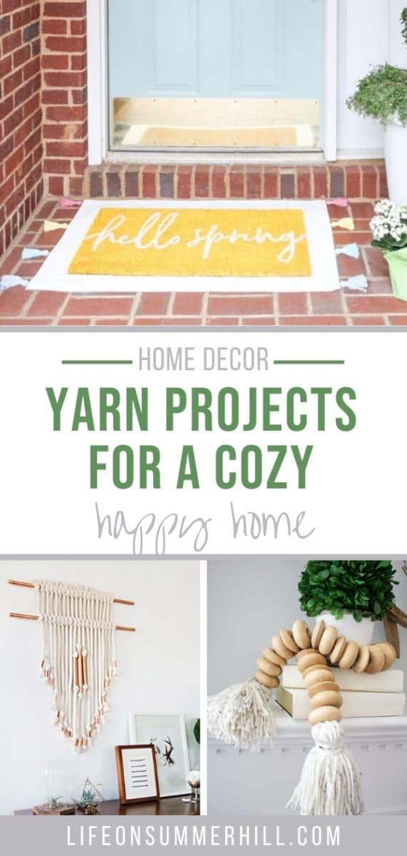 HOME DECOR YARN PROJECTS - LIFE ON SUMMERHILL