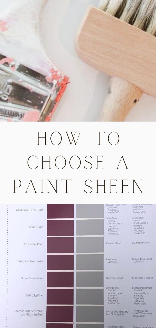 HOW TO PICK THE BEST PAINT SHEEN - LIFE ON SUMMERHILL
