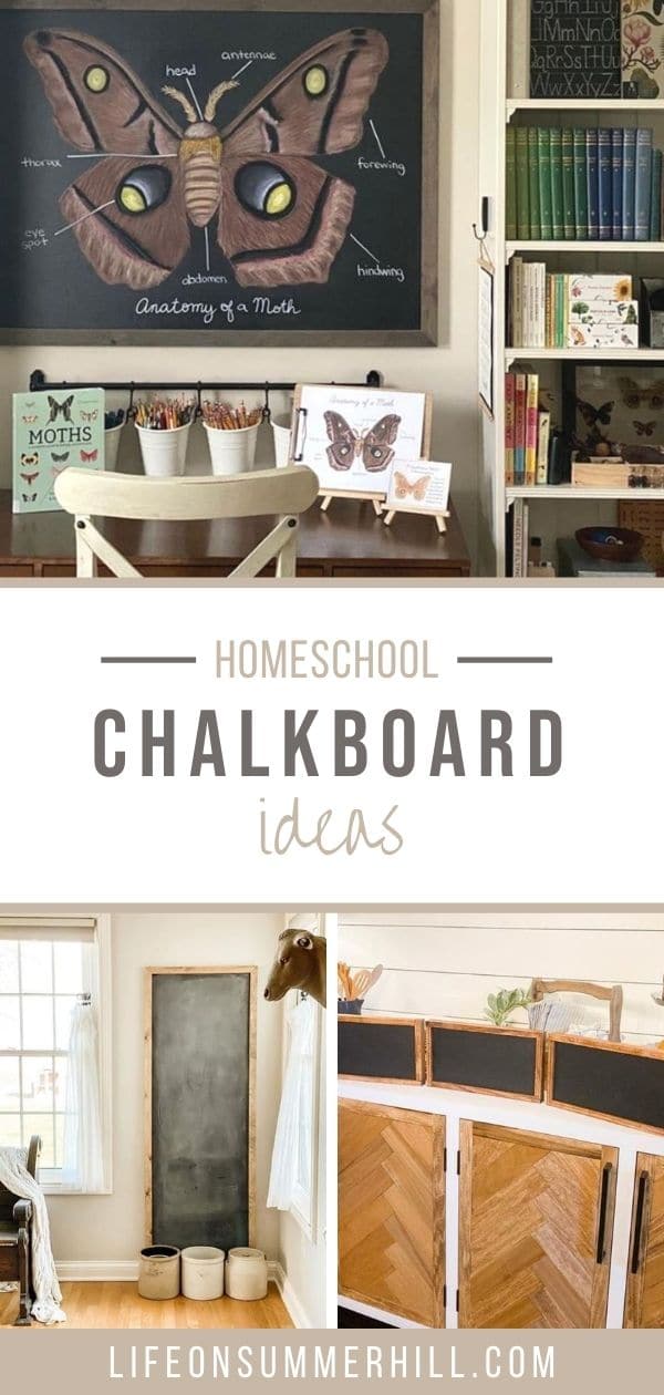HOMESCHOOL CHALKBOARD IDEAS - LIFE ON SUMMERHILL
