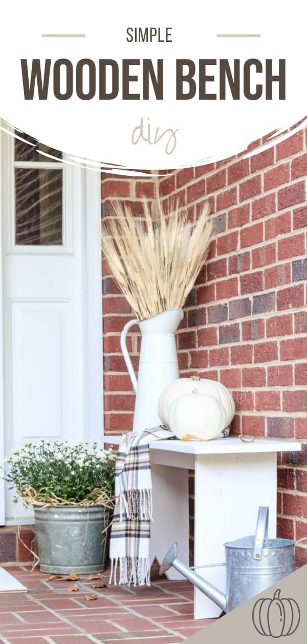 SIMPLE DIY BENCH MADE OF WOOD YOU CAN BUILD TODAY