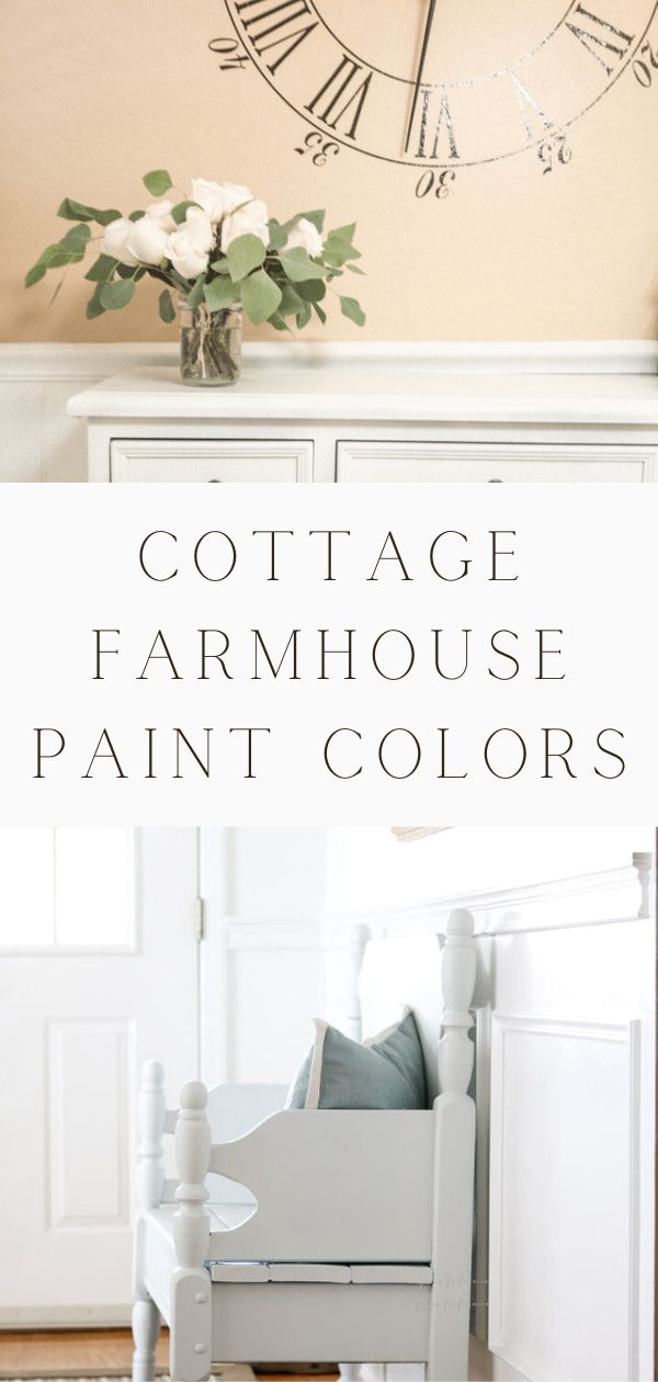 Cottage Farmhouse Paint Colors at Life on Summerhill