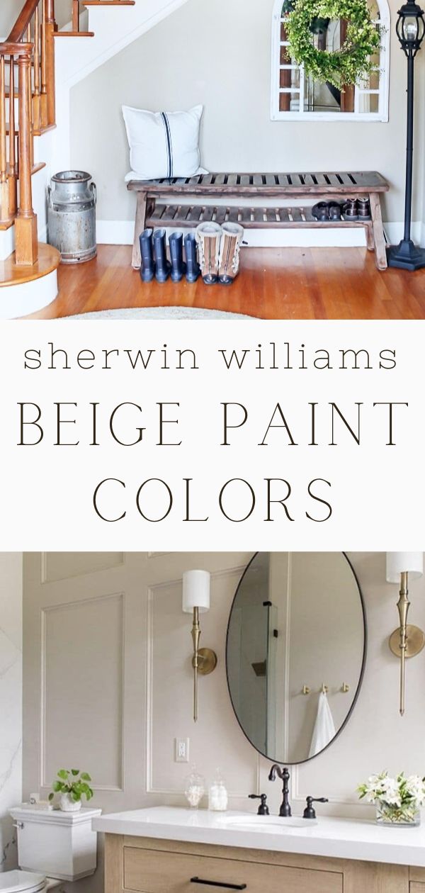 POPULAR SHERWIN WILLIAMS BEIGE PAINT COLORS
