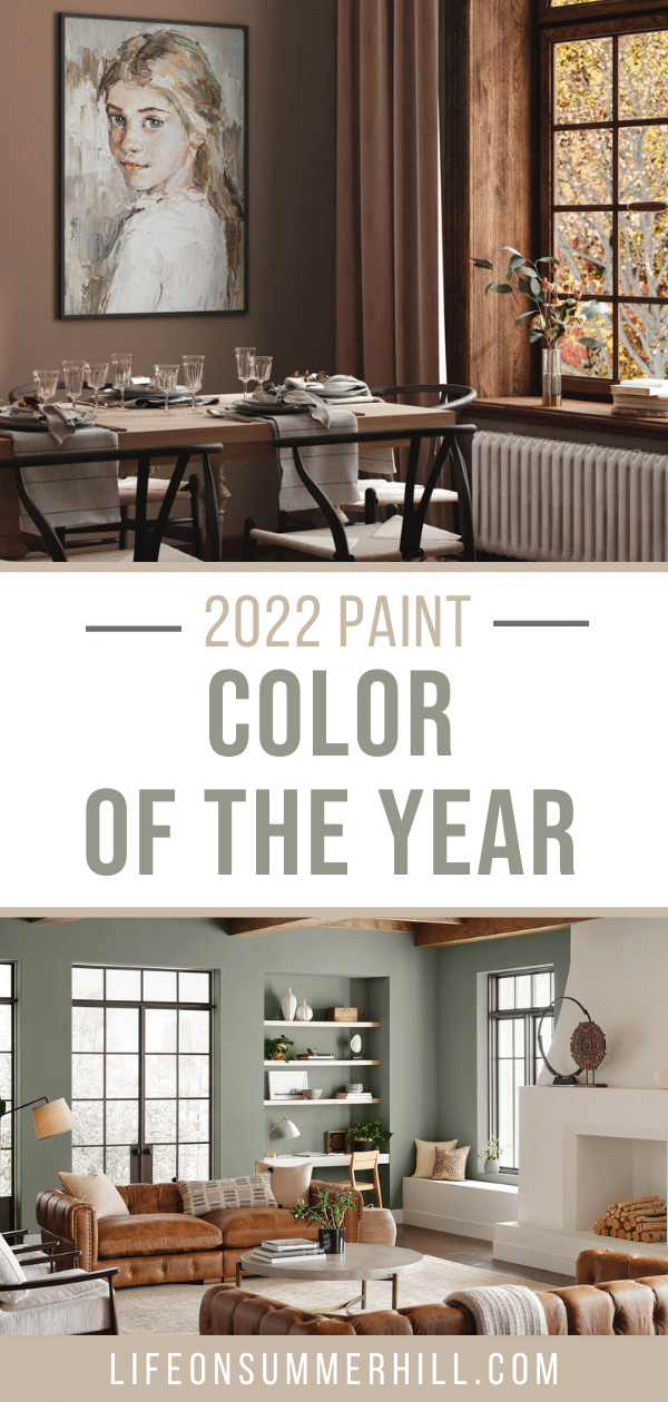 BEST CHOICES FOR THE PAINT COLOR OF THE YEAR 2022