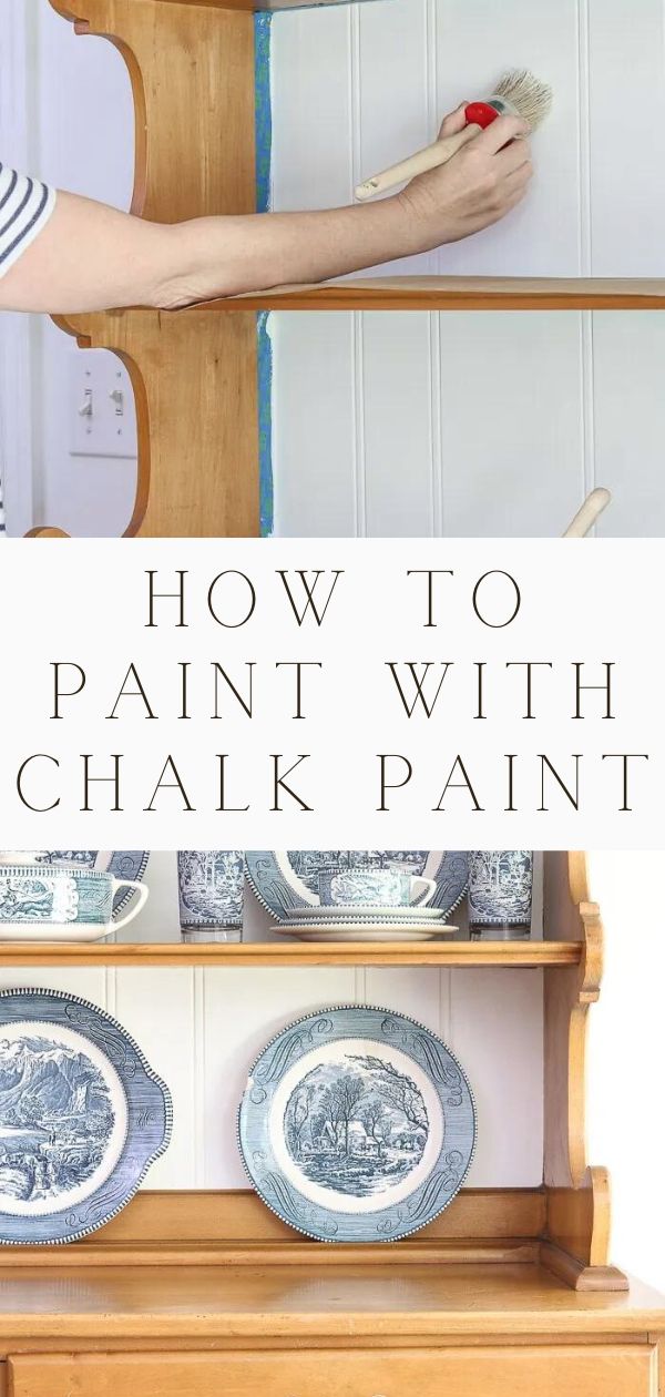 How to Paint with Chalk Paint on Furniture - LIFE ON SUMMERHILL