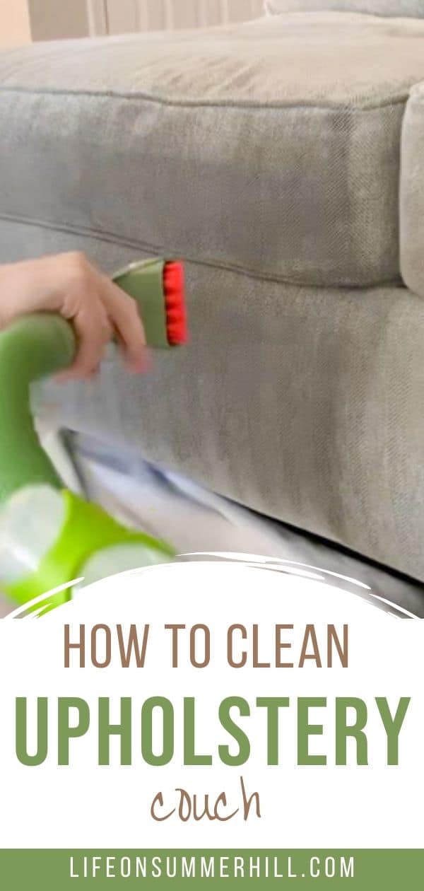 How to Clean Upholstery at Home