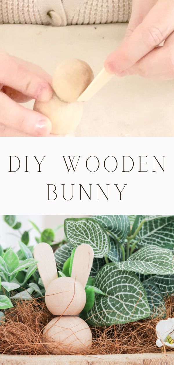 Unbelievably Easy Way to Create a Wood Bunny