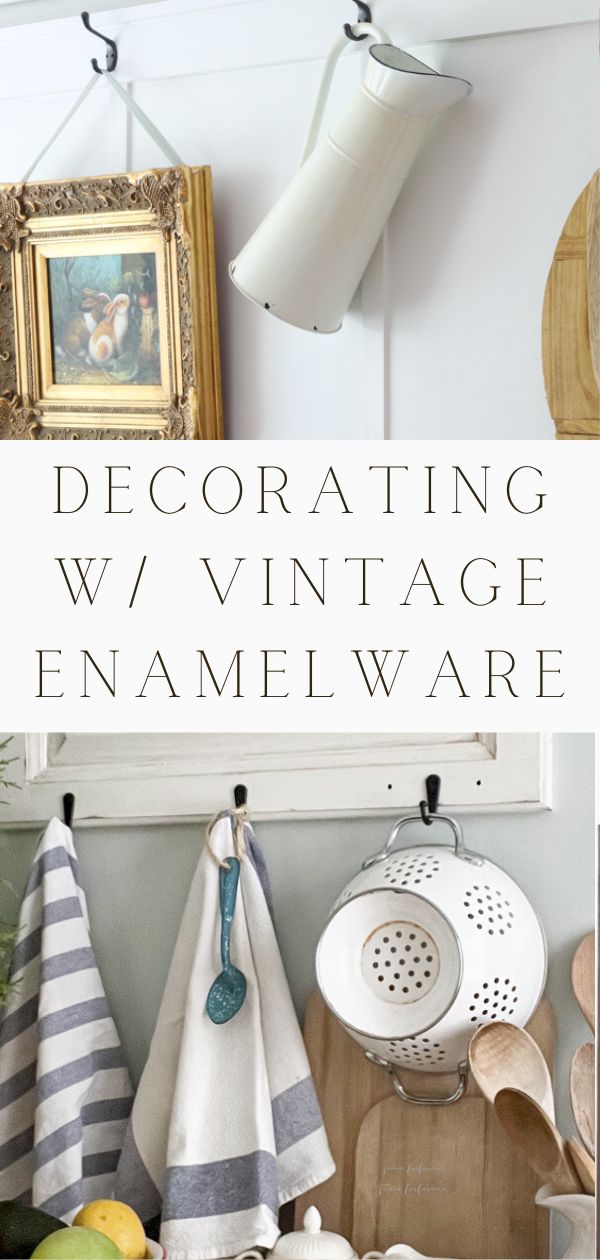 Timeless Charm: Decorating with Vintage Enamelware in Your Home