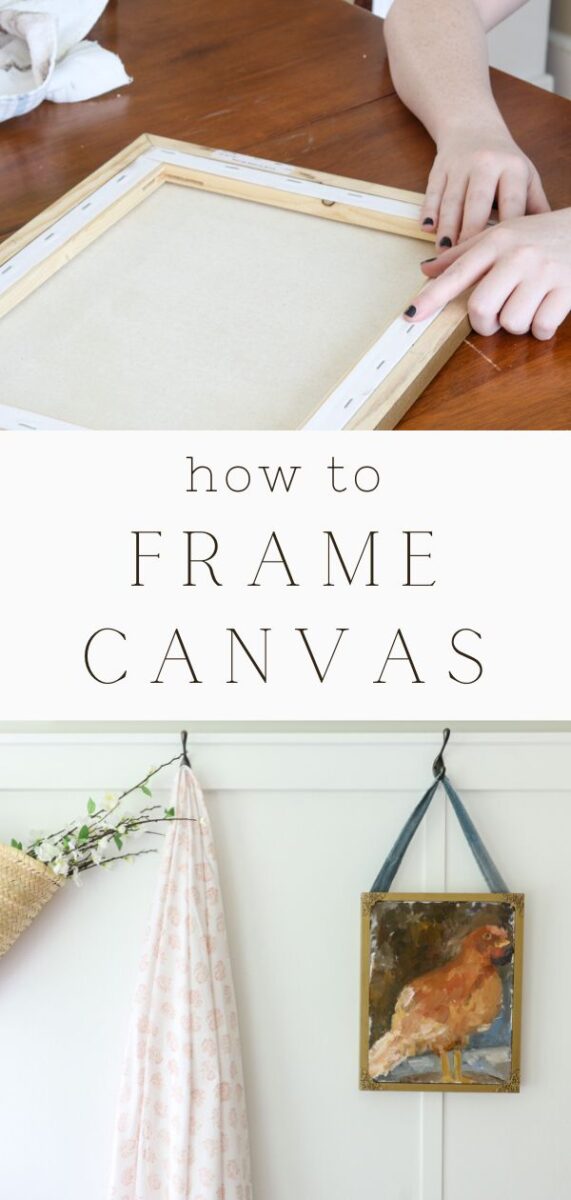 Inexpensive Way To Frame Canvas Art Step by Step Guide