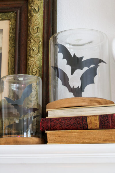 Classy Halloween Decorating: A Haunted Hearth