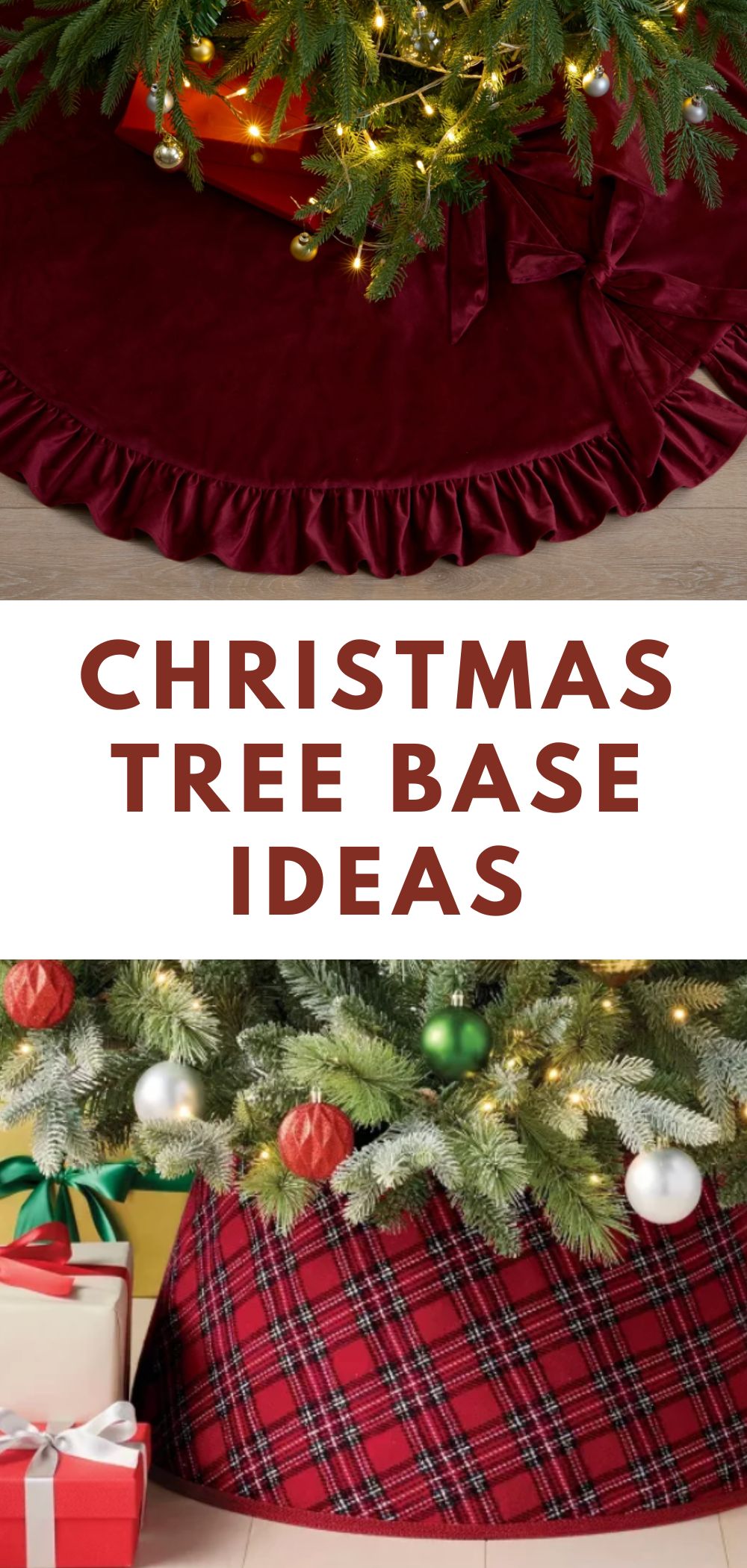 Best Christmas Tree Base Ideas to Dress Up Your Tree