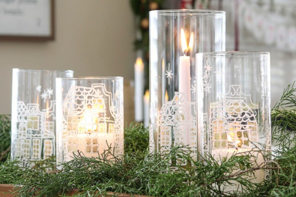 Crafting Cozy Magic: DIY Gingerbread House Candle Holder