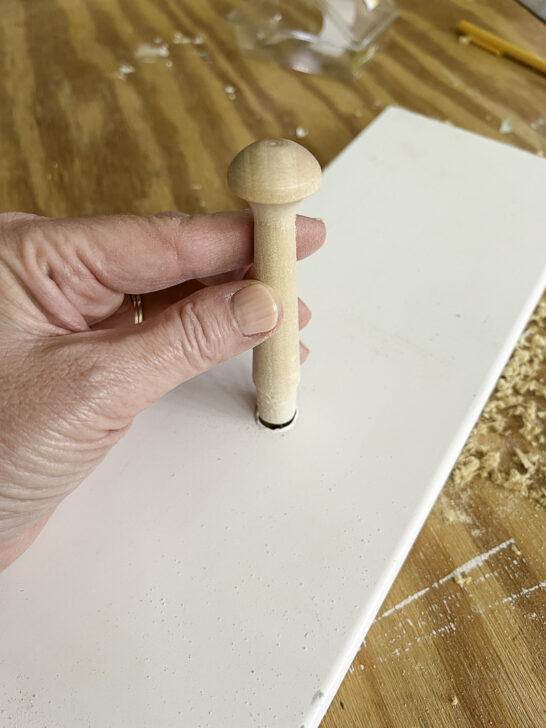 Craft a Classic: Easy DIY Peg Shelf For Your Home