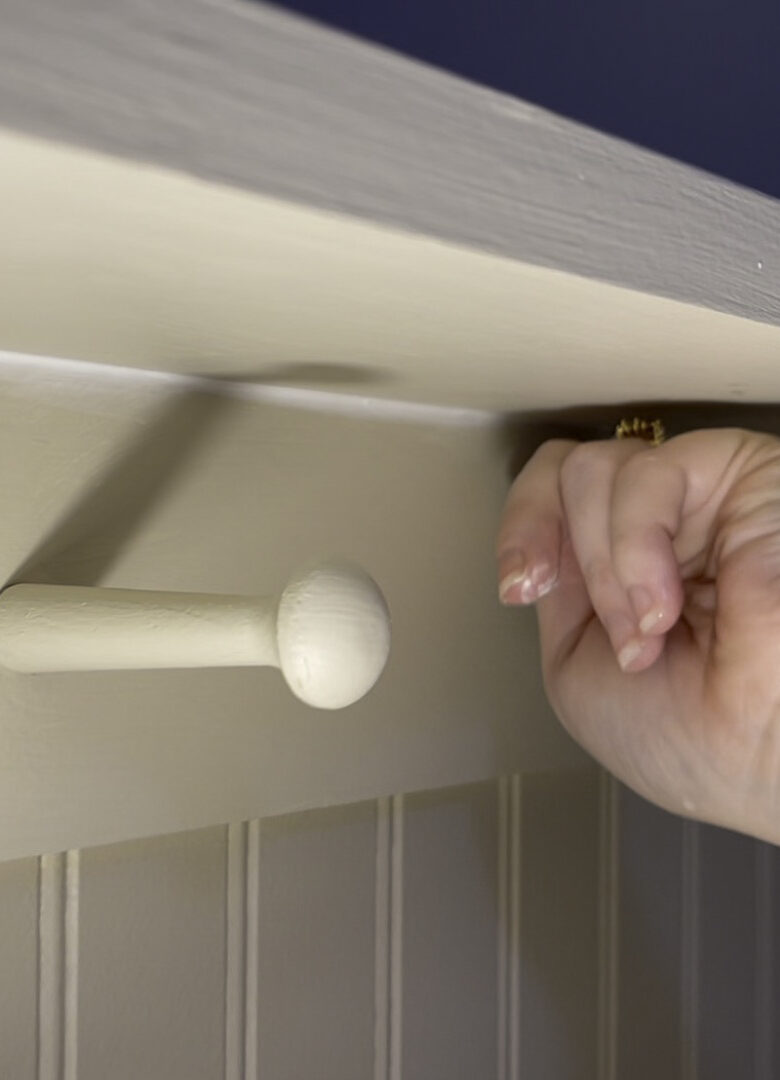 Craft a Classic: Easy DIY Peg Shelf For Your Home