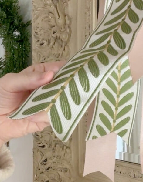 Stunning DIY Christmas Tree Bow Topper from Fabric