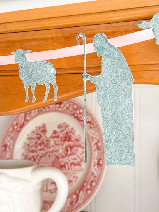 DIY Nativity Garland: A Beautiful Printable Christmas Craft