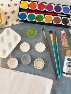 How to Paint Air Dry Clay: A Step-by-Step Guide Using 4 Different Paints