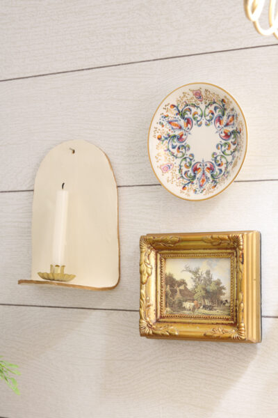 DIY Air Dry Clay Wall Candle Scone: Handmade Touch for Your Home