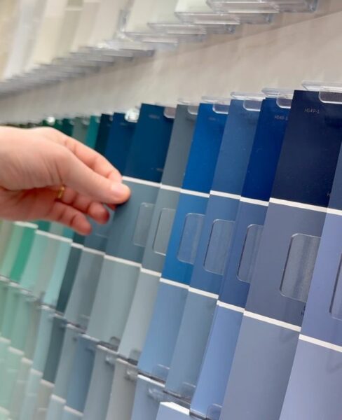 How to Organize Paint Samples (Plus Printable House Paint Tracker!)