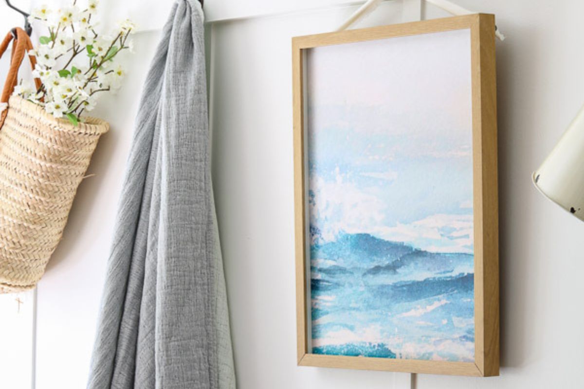 How to Print and Frame Large Printable Art at Home
