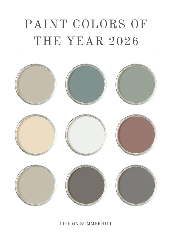 Paint Color of the Year 2026: Cozy, Grounded, and Made for Slow Living